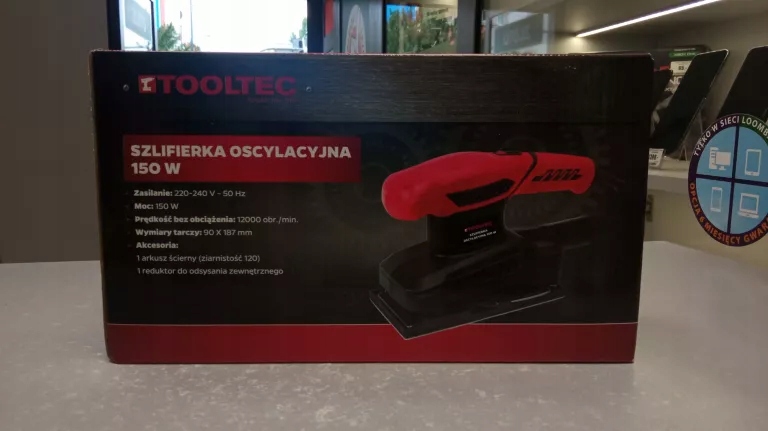 SZLIFIERKA OSCYLACYJNA TOOLTEC 150W - 12441451918 - oficjalne archiwum ...
