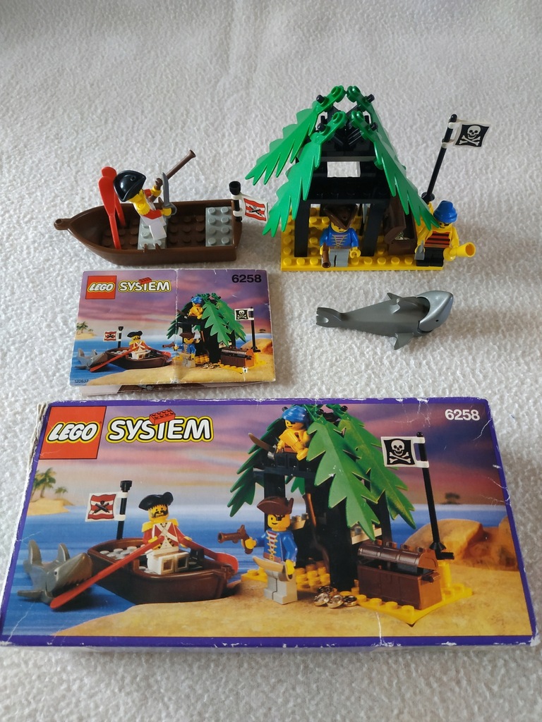 LEGO Pirates 6258 Smuggler's Shanty PIRACI PUDEŁKO - 11090901300 ...