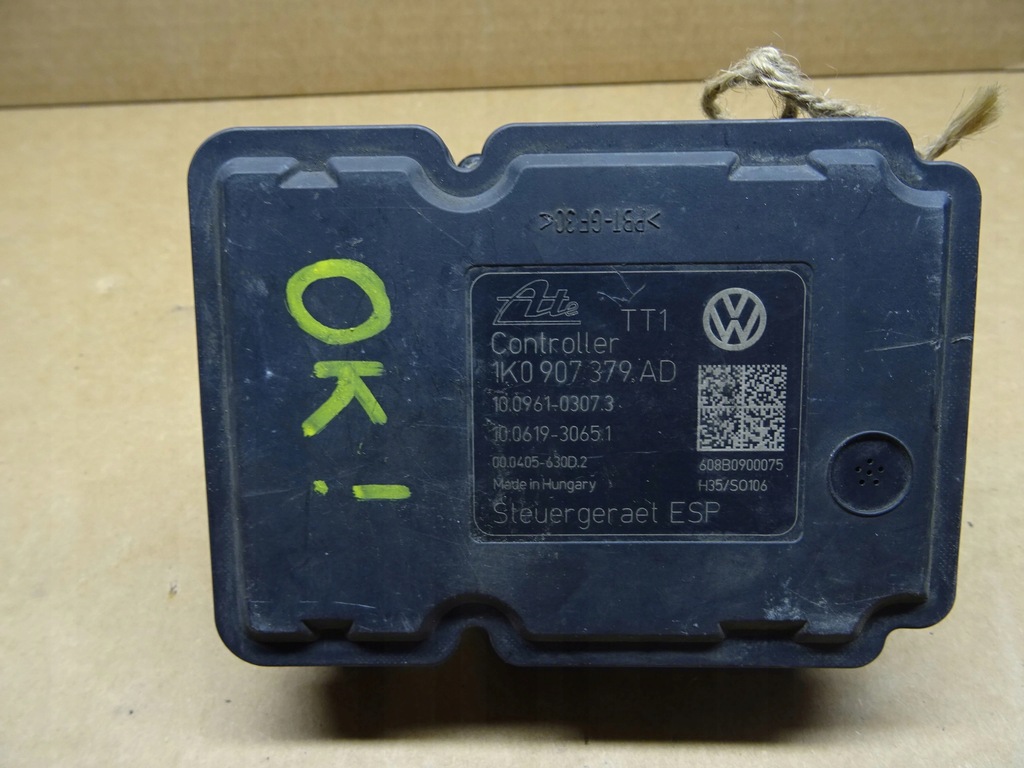 MODUŁ ABS VW SKODA AUDI 1K0907379AD - 11612610048 - oficjalne archiwum ...