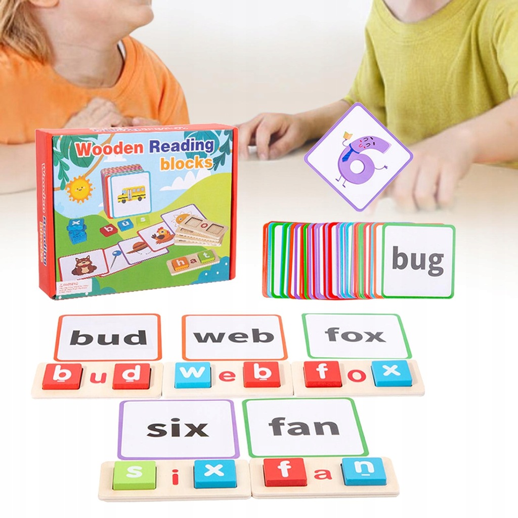 See and Spell Learning Educational Toy Alphabet Colors Recognition CVC ...