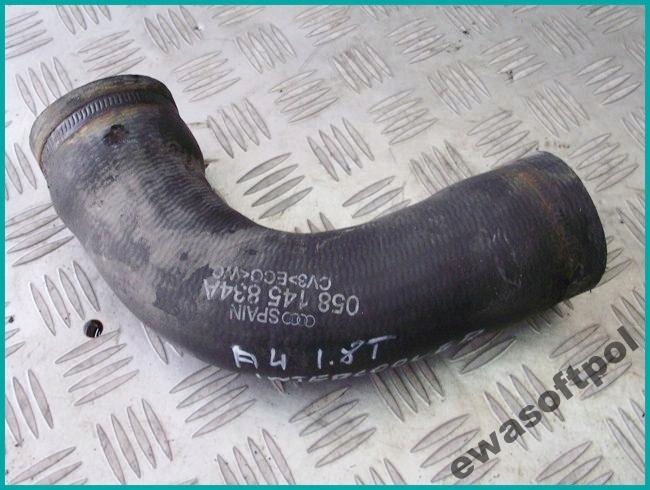 AUDI A4 1.8T PRZEWÓD INTERCOOLERA TURBO 058145834A - 7910286904 ...
