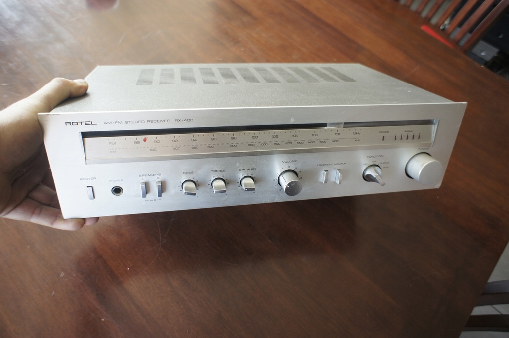 Rotel RX400 RX 400 wzmacniacz amplituner - 7525403631 - oficjalne ...