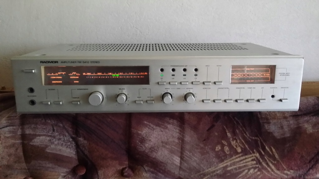 Radmor amplituner 5412 - 12467495335 - oficjalne archiwum Allegro