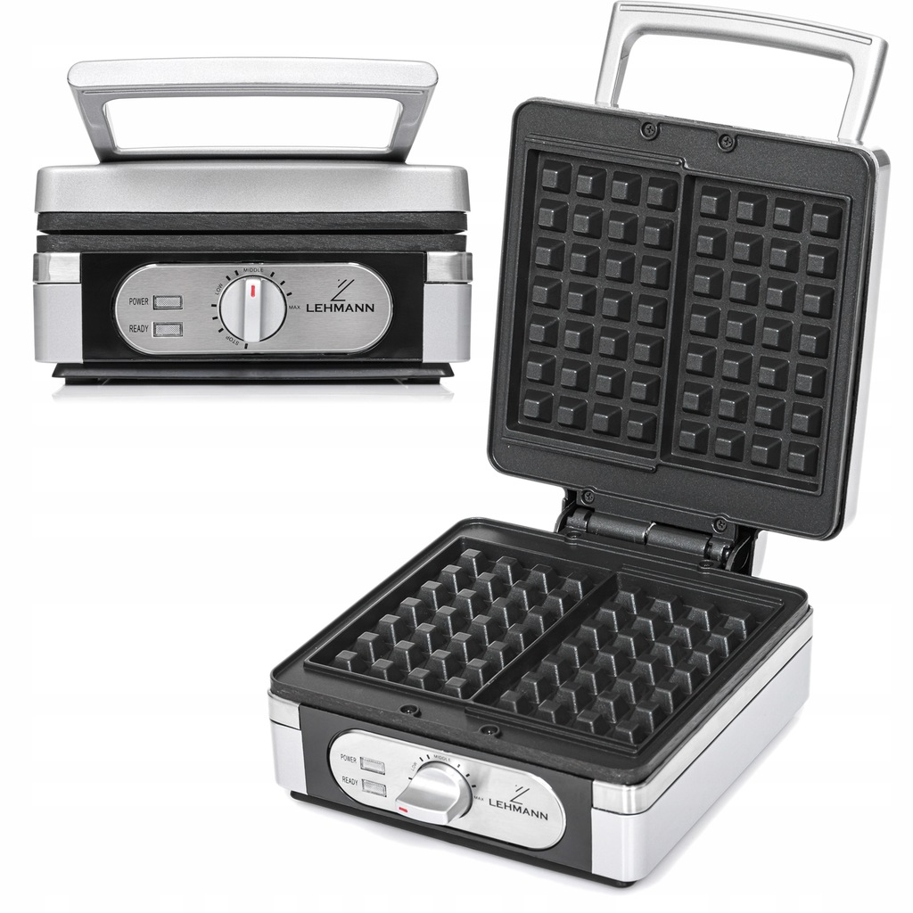 GOFROWNICA POLSKA NA DUŻE GOFRY 1800W Z REGULACJĄ - 11769439877 ...