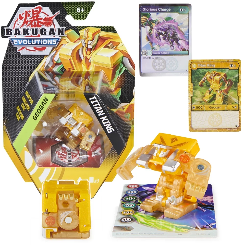 TITAN KING GEOGAN RISING BAKUGAN EVOLUTION FIGURKA - 13022427997 ...