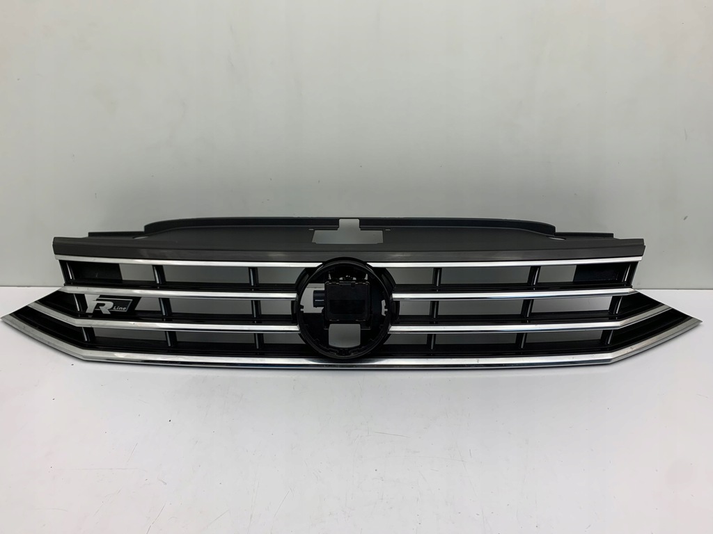 VW PASSAT B8 LIFT R-LINE ATRAPA GRILL RADAR ACC - 11595447690 - oficjalne archiwum Allegro