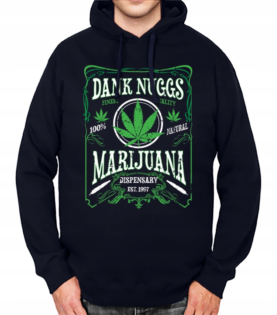 Marihuana Dank Nugs Bluza Męska Granat M - 13464689957 - oficjalne ...