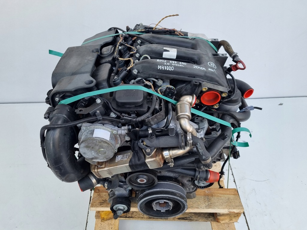 SILNIK BMW E60 E61 2.0 D DIESEL 150KM M47D20 204D4 - 11901359918 ...
