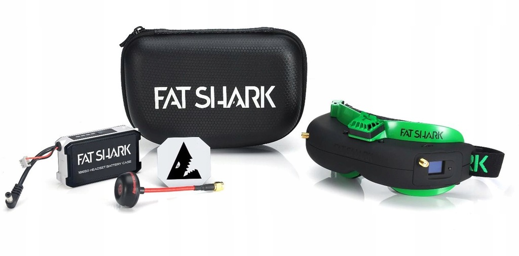 Gogle FPV Fatshark Attitude V5 Jak Nowe - 11279072061 - oficjalne ...