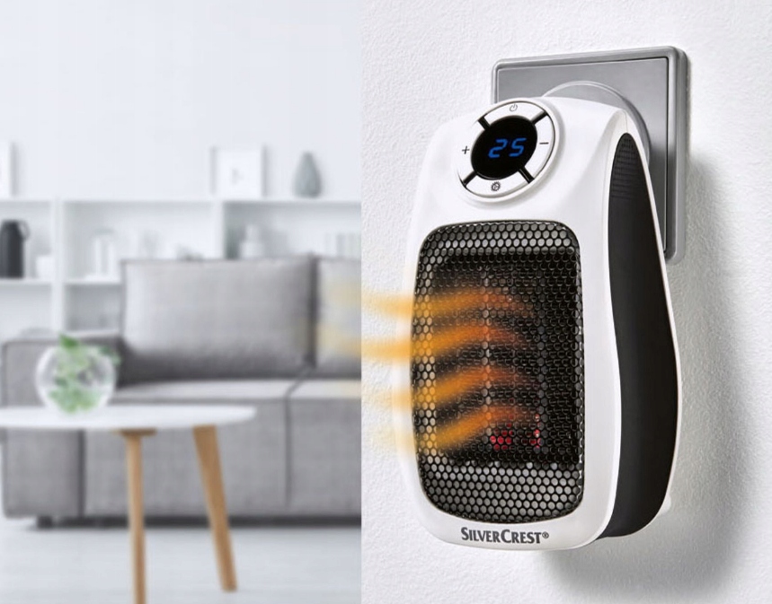 Mini grzejnik do gniazdka SilverCrest SSH 600 B2 - 12891020478 ...