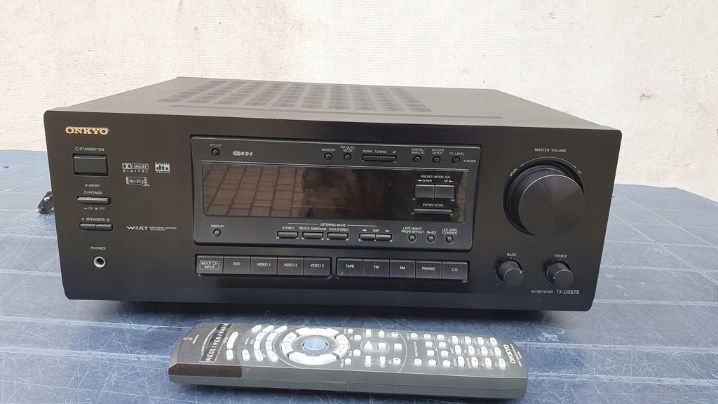 Amplituner ONKYO TX-DS575 5.1 czarny - 13193019634 - oficjalne archiwum Allegro