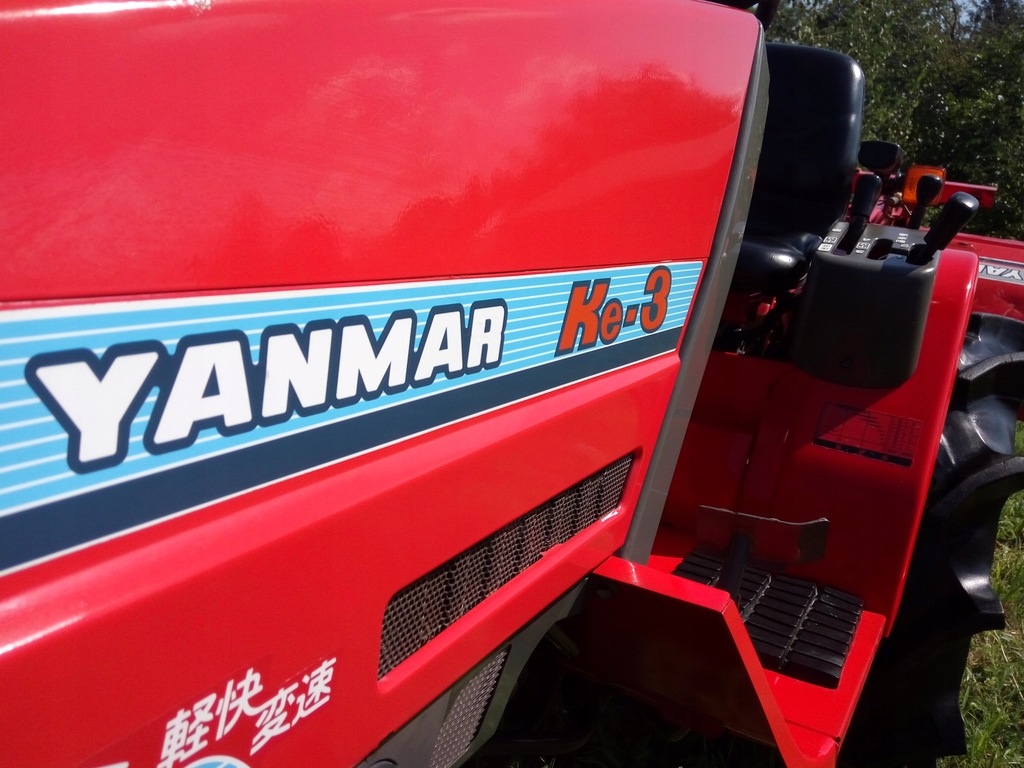 4x4 MINI TRAKTOR TRAKTOREK YANMAR Ke-3 GLEBOGRYZAR - 9136548867 - oficjalne archiwum Allegro