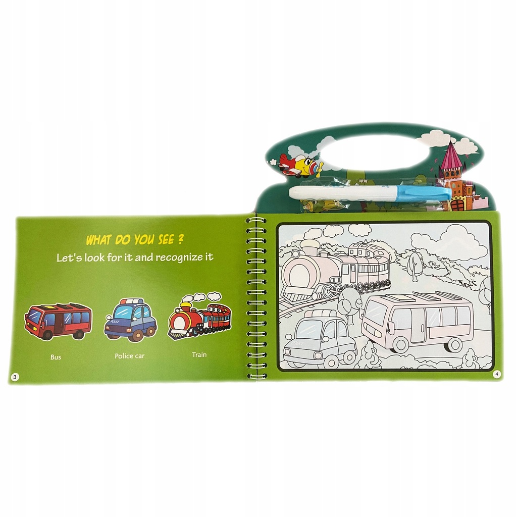 Купить ВОДНАЯ РАСКРАСКА ТРАНСПОРТ MAGIC FLIP PEN: отзывы, фото и характеристики на Aredi.ru ...