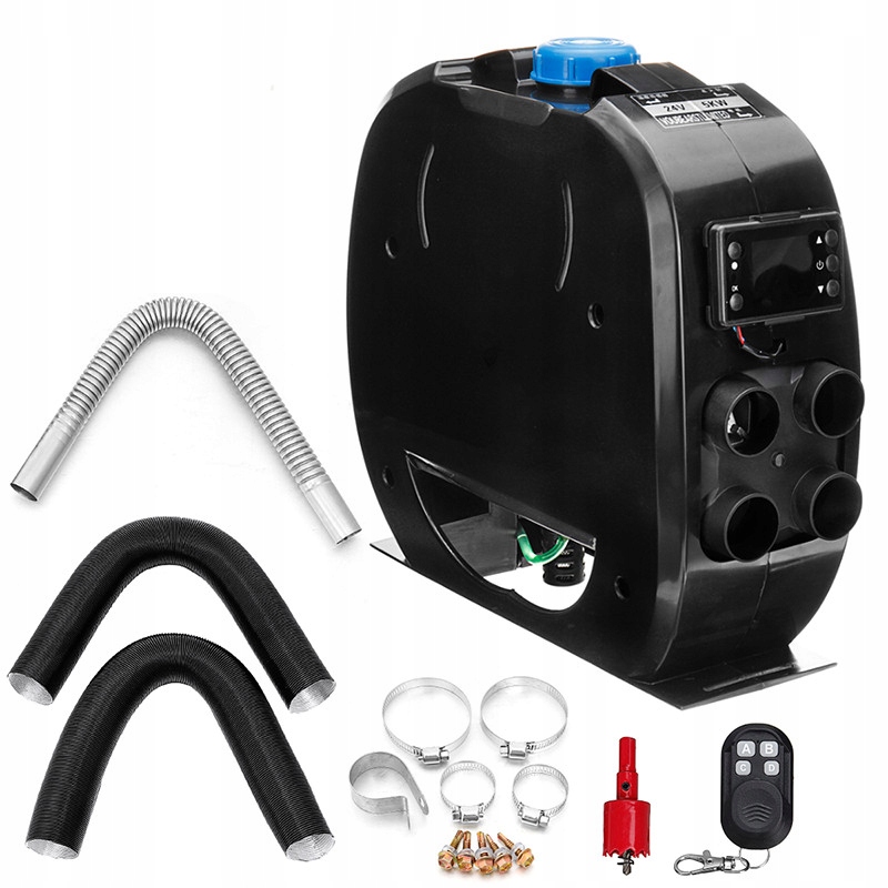 OGRZEWANIE POSTOJOWE TYPU WEBASTO 5KW 12V DIESEL - 12626244915 ...