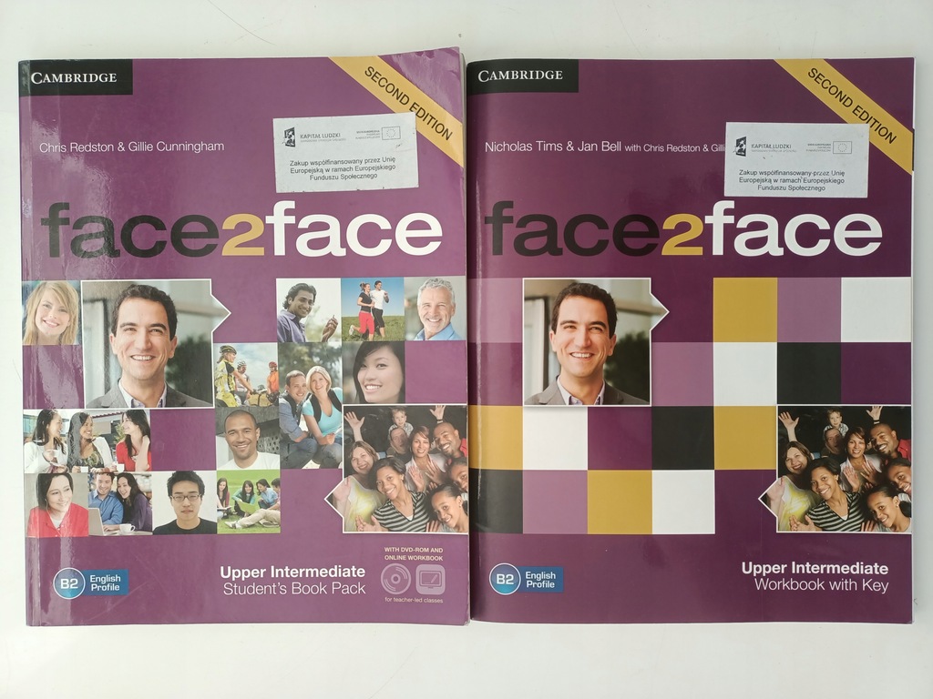 Face2face Upper Intermediate Book+workbook - 11421659194 - oficjalne archiwum Allegro