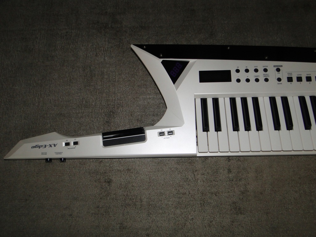SYNTEZATOR NA PASKU KEYTAR ROLAND AX-EDGE WHITE!!! - 13178995772 ...
