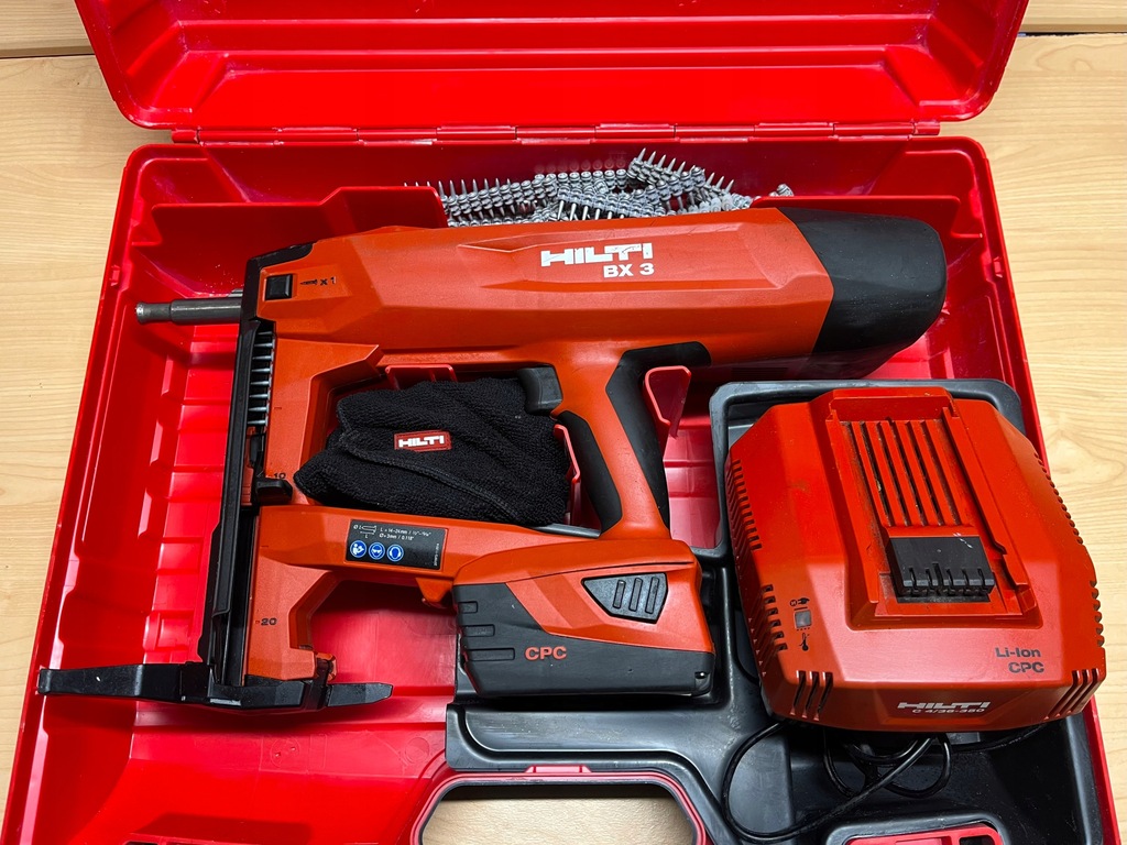 Osadzak Akumulatorowy Hilti BX3 ME ZESTAW Ład/Aku - 14994138554 - oficjalne archiwum Allegro