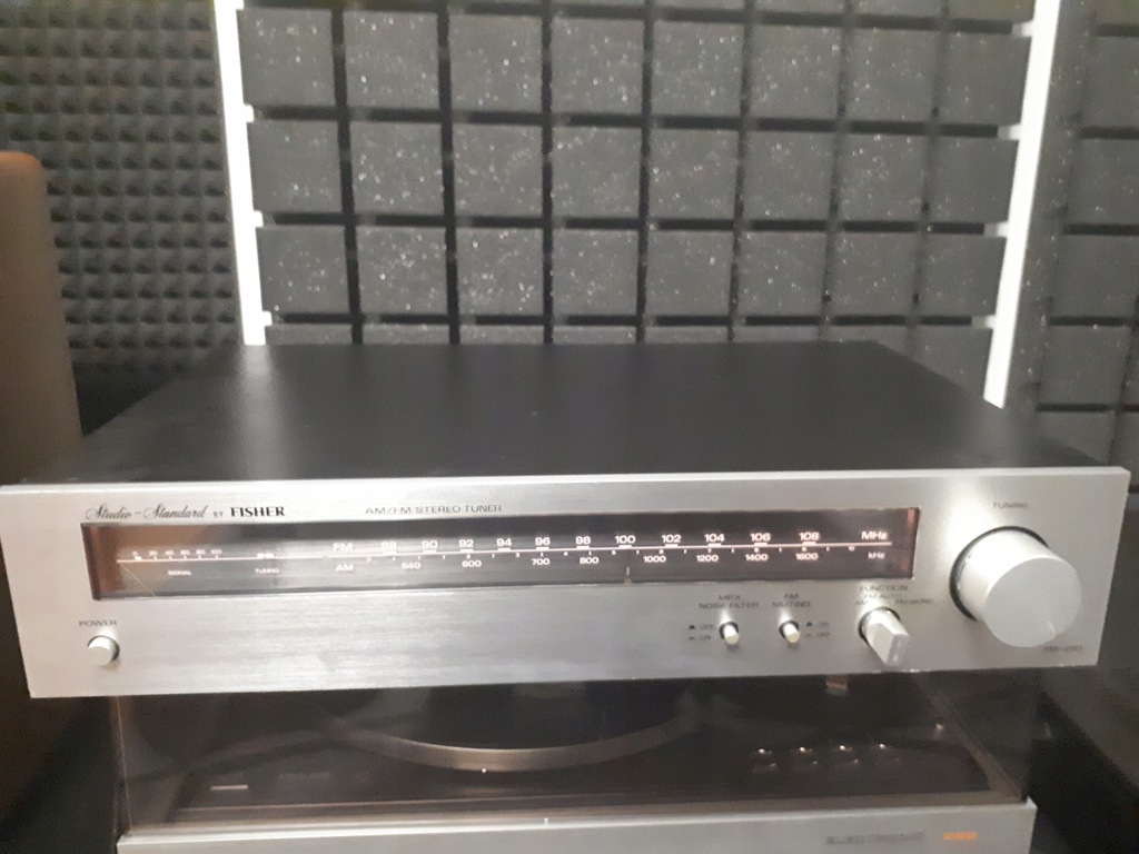 tuner FISHER FM-2121 Studio Standard vintage 1982 - 13925430779 ...
