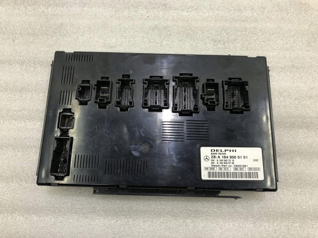 MODUŁ SAM BSI MERCEDES ML W164 A1649005101 - 13346202579 - oficjalne ...