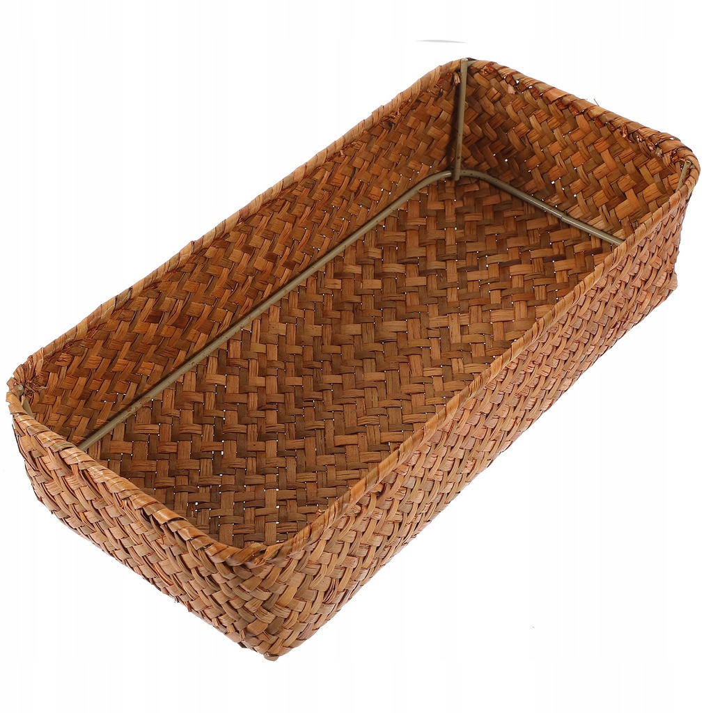 Narrow Wicker Basket Woven Snack Tray Rattan - 14670750229 - oficjalne ...