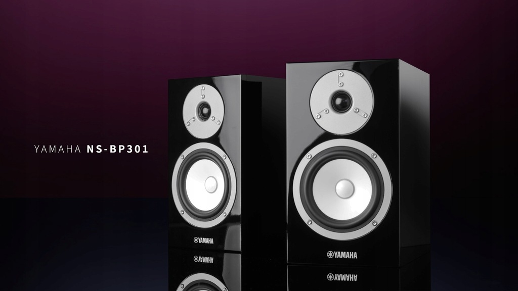 YAMAHA NS-BP-301 KOLUMNY PODSTAWKOWE BLACK PIANO - 10244212037 - oficjalne archiwum Allegro