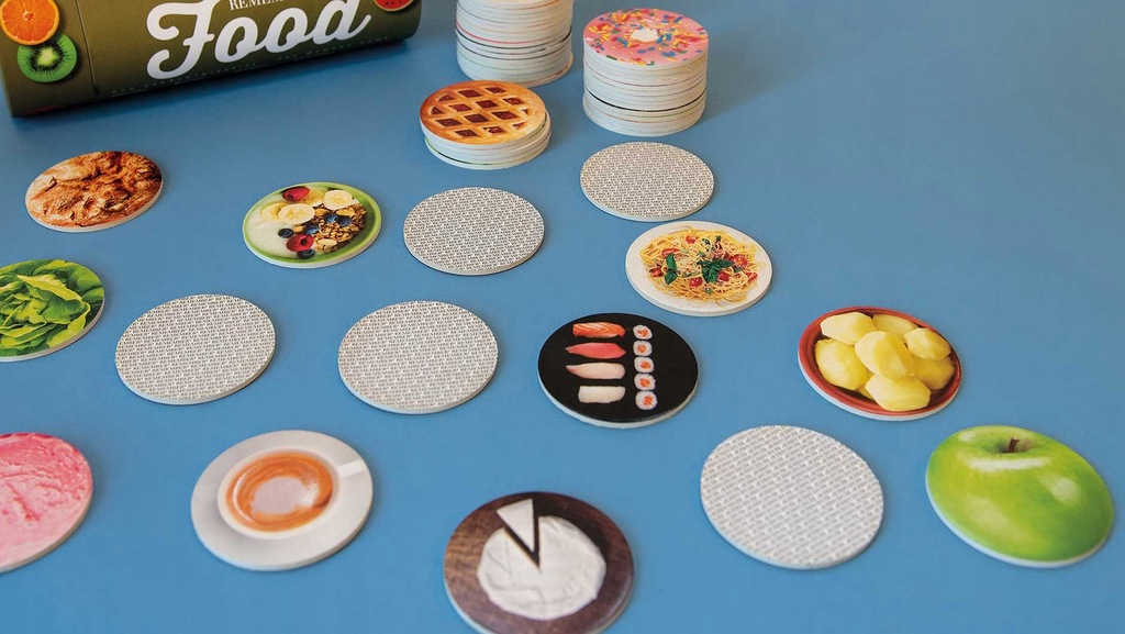 MEMORY GRA PAMIĘCIOWA EDUKACYJNA FOOD 30 par kart - 11953334132 ...