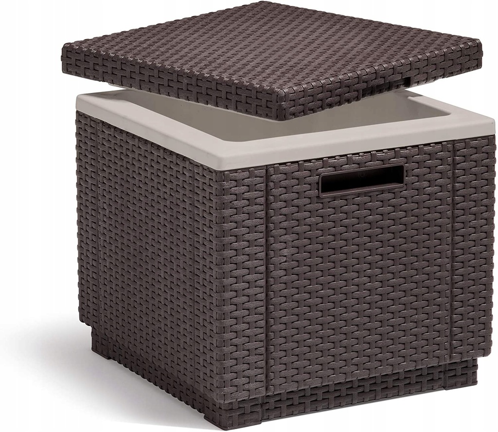 Lodówka ogrodowa Keter Allibert Ice Cube brązowa - 10733193206 ...