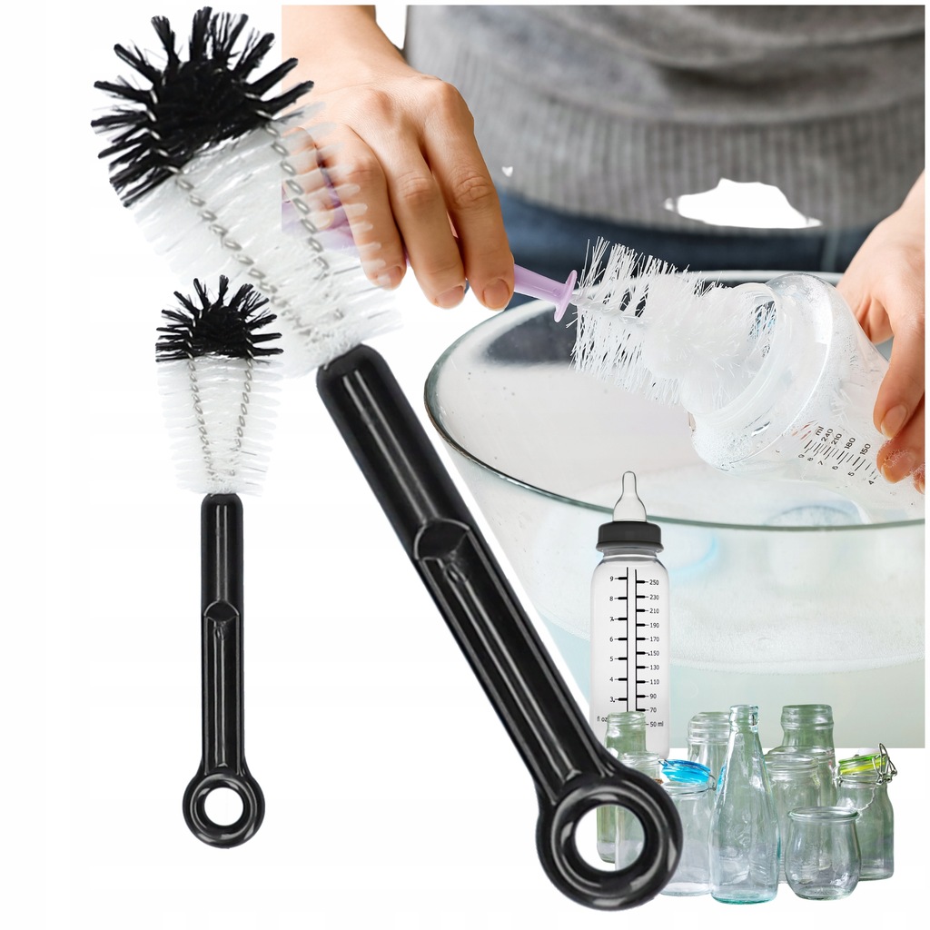 Szczoteczka do mycia czyszczenia ekspresu butelek sztućcy Magic Brush ...