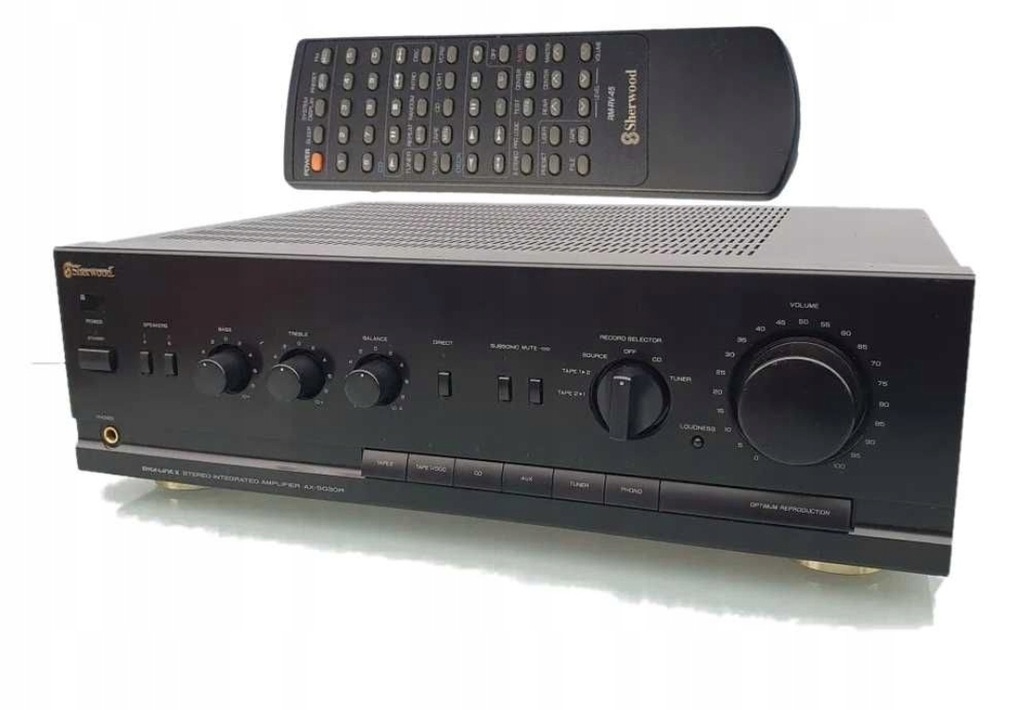SHERWOOD AX-5030R mocny wzmacniacz - 13638243885 - oficjalne archiwum Allegro