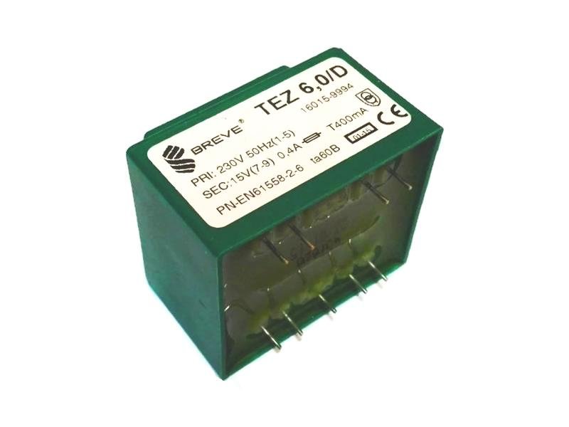 Transformator do druku TEZ 6.0/D 230V 15V 0,4A - 11260977809 - oficjalne archiwum Allegro