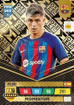 PANINI FIFA 365 2023 ADRENALYN XL MOMENTUM PEDRI - 13528270922 - oficjalne archiwum Allegro