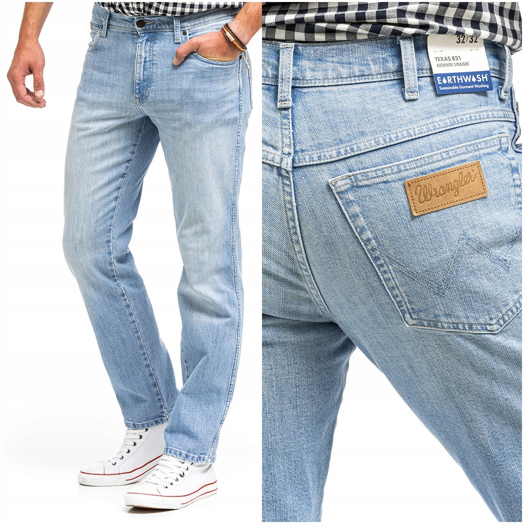 WRANGLER TEXAS MĘSKIE SPODNIE JEANSOWE W40 L32 - 14048015539 - oficjalne archiwum Allegro