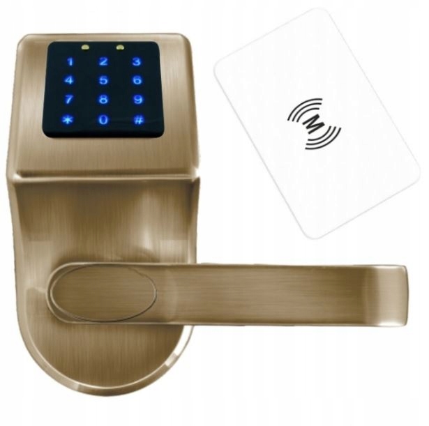 KLAMKA KONTROLA DOSTĘPU CZYTNIK SMS KOD ELH-80B9 - 14802810424 ...