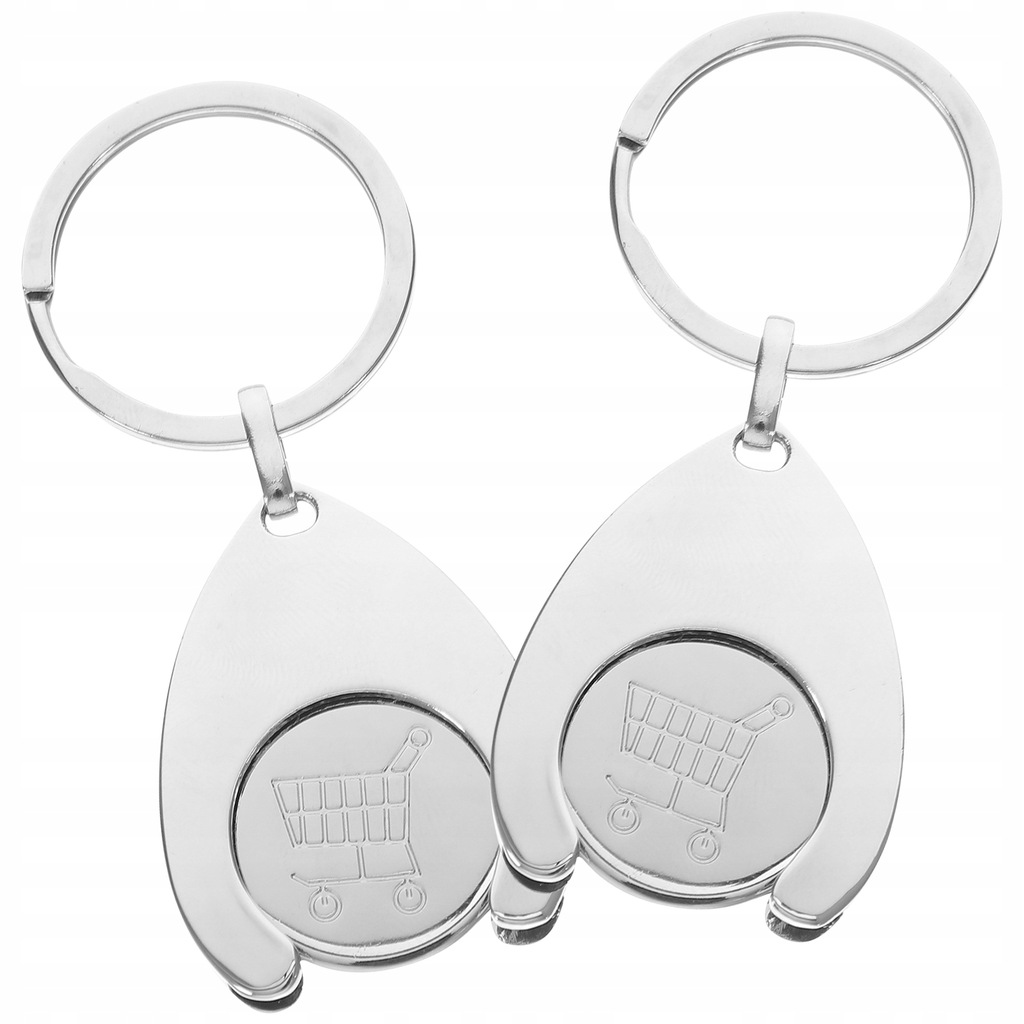 TROLLEY COIN KEY CHAIN CART TOKEN DISASSEMBLE 2 - 14809726249 ...