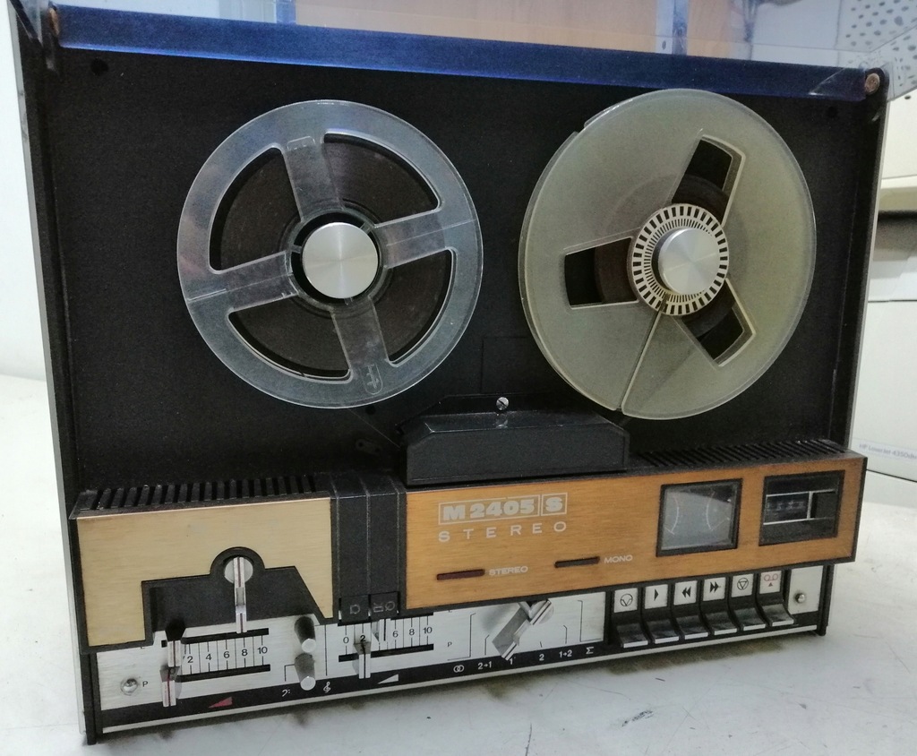 Magnetofon szpulowy UNITRA ZRK M-2405 S SPRAWNY - 8004676367 - oficjalne archiwum Allegro