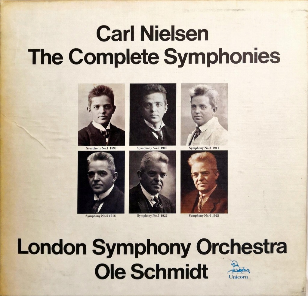 Carl Nielsen The Complete Symphonies 6LP BOX RHS32 - 13160102294 ...