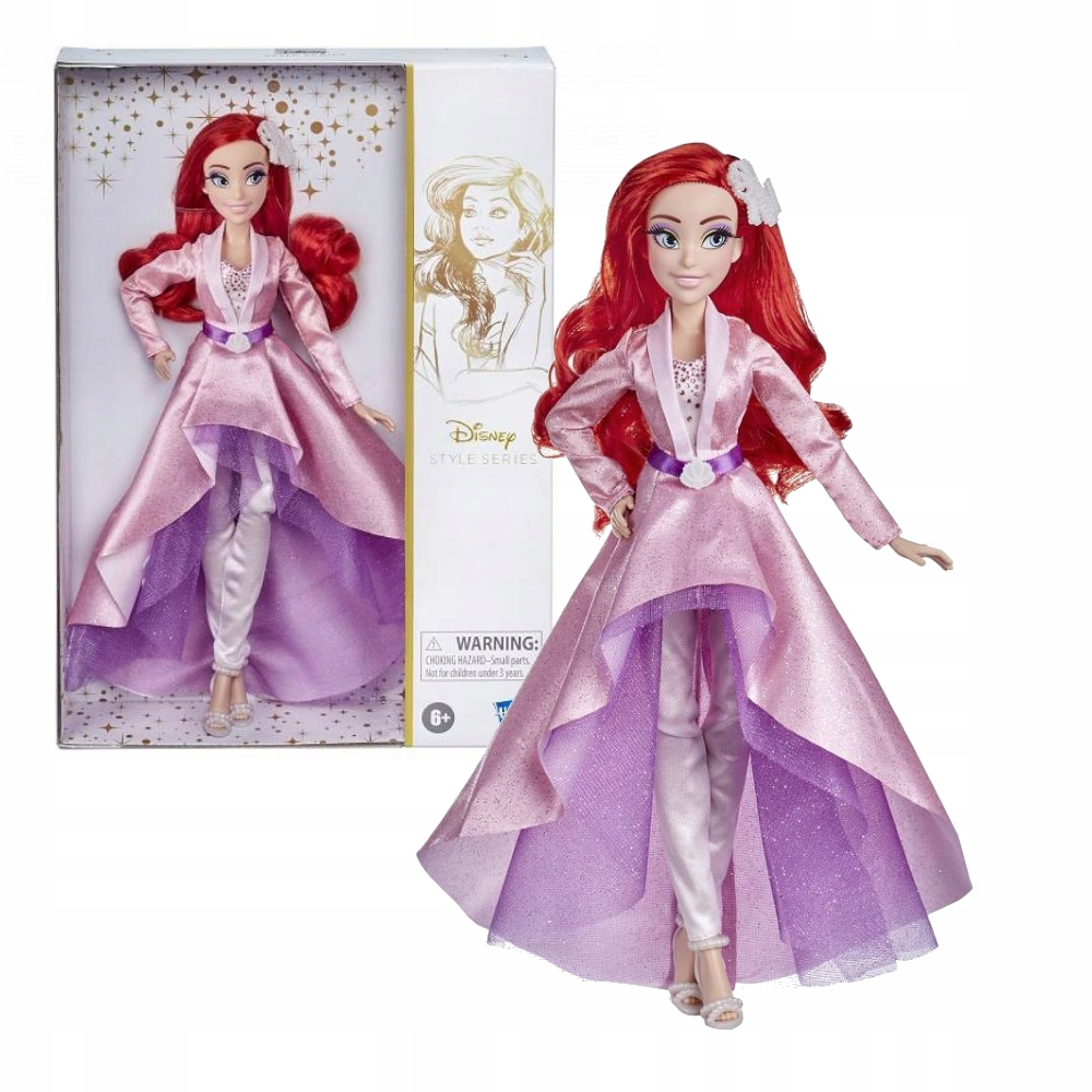 ARIEL LALKA Disney style series Księżniczki Hasbro - 12589905536 ...