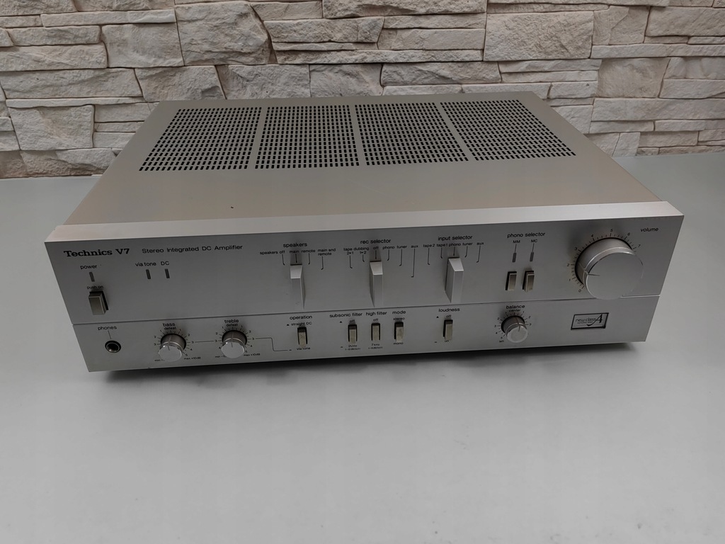 TECHNICS SU-V7 WZMACNIACZ STEREO DOBRA INTEGRA - 13571111538 - oficjalne archiwum Allegro