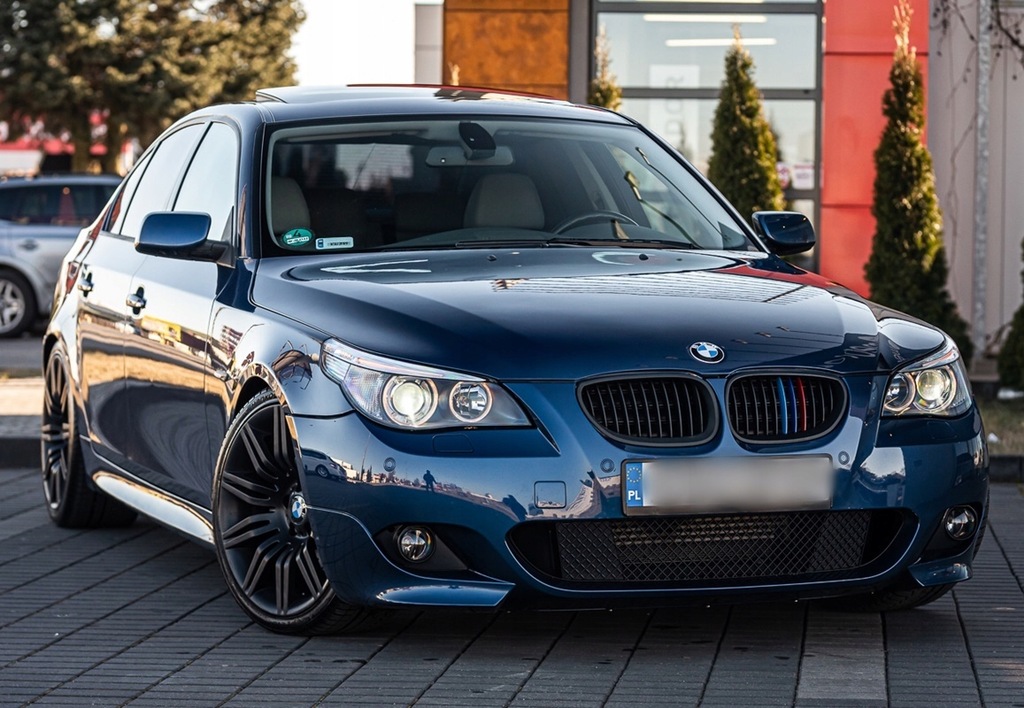 BMW E60 545i 333HP V8 MPAKIET MANUAL PERFEKT STAN - 11931914384 ...