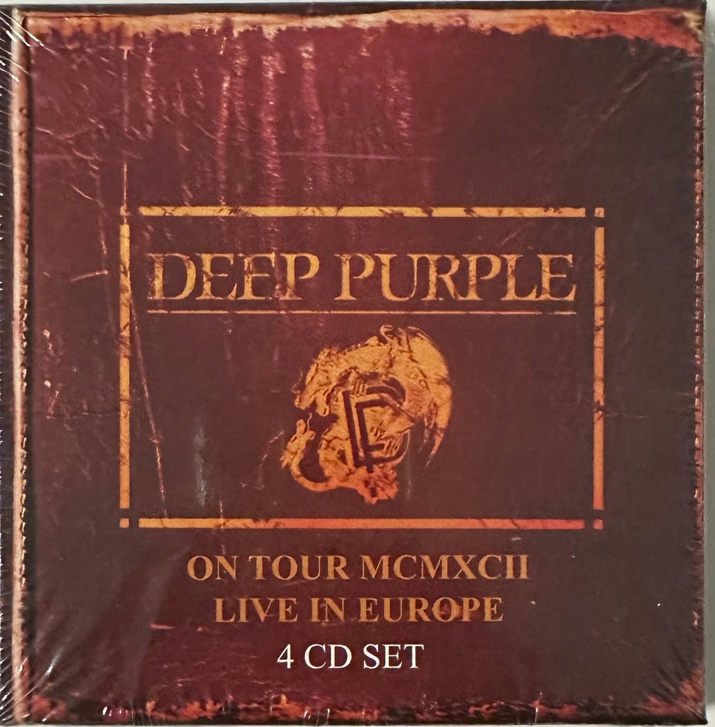 DEEP PURPLE - Live in Europe / BOX 4CD - Nowy - FOLIA !!! - 13123522909 - oficjalne archiwum Allegro