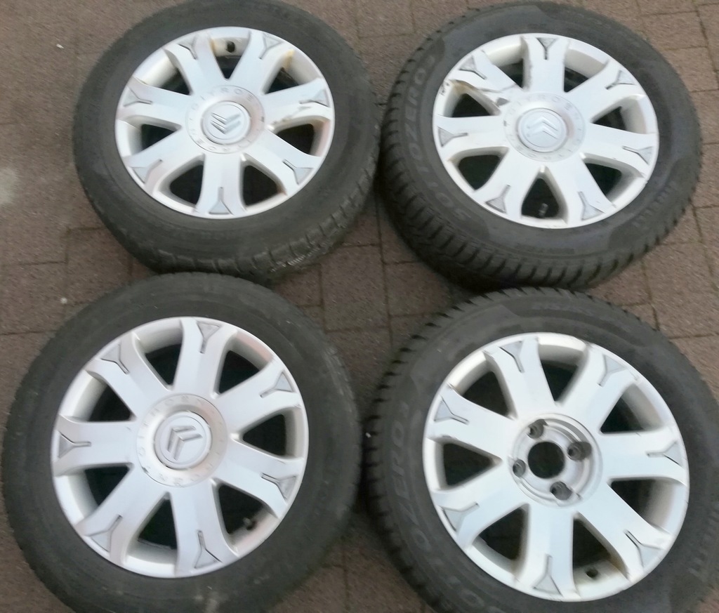 Citroen C5 kola felgi aluminiowe 215/55/16 6.5JX16 - 14197144706 ...