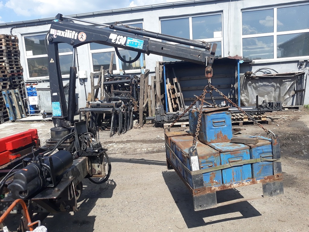 HDS żuraw 12V MAXILIFT 130 nie HIAB HMF palfinger - 8406086951 ...