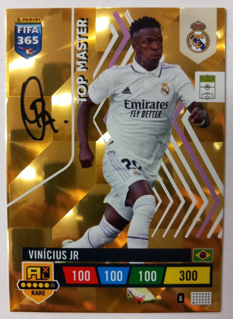 Fifa365 2023 RARE TOP MASTER VINICIUS JR - 13708419571 - oficjalne archiwum Allegro
