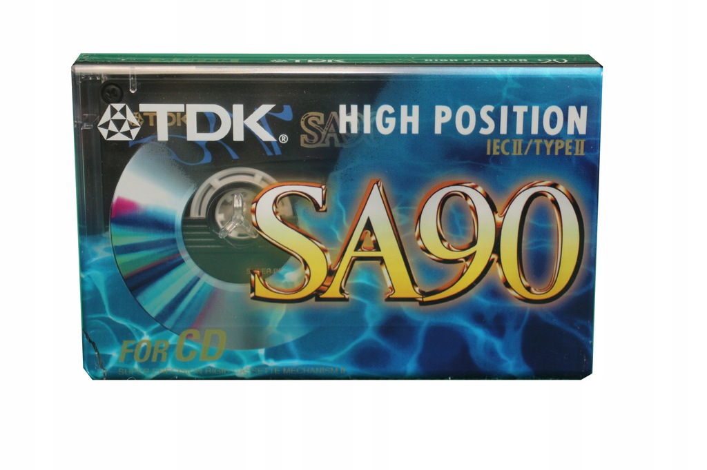 NOWA kaseta magnetofonowa TDK SA90 - 13746137407 - oficjalne archiwum Allegro