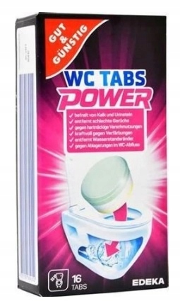 G&G WC TABS Tabletki odkamieniające do WC16szt - 11953260122 ...