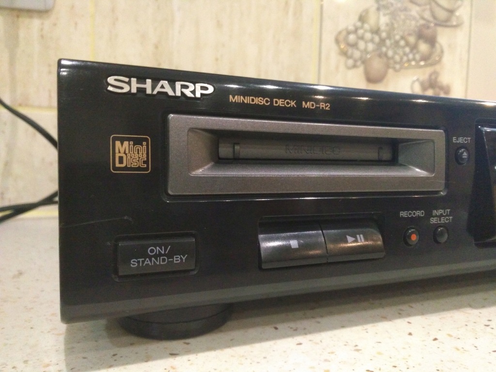 SHARP Mini Disc Deck MD-R2 Ładny Warto - 7821931501 - oficjalne archiwum Allegro