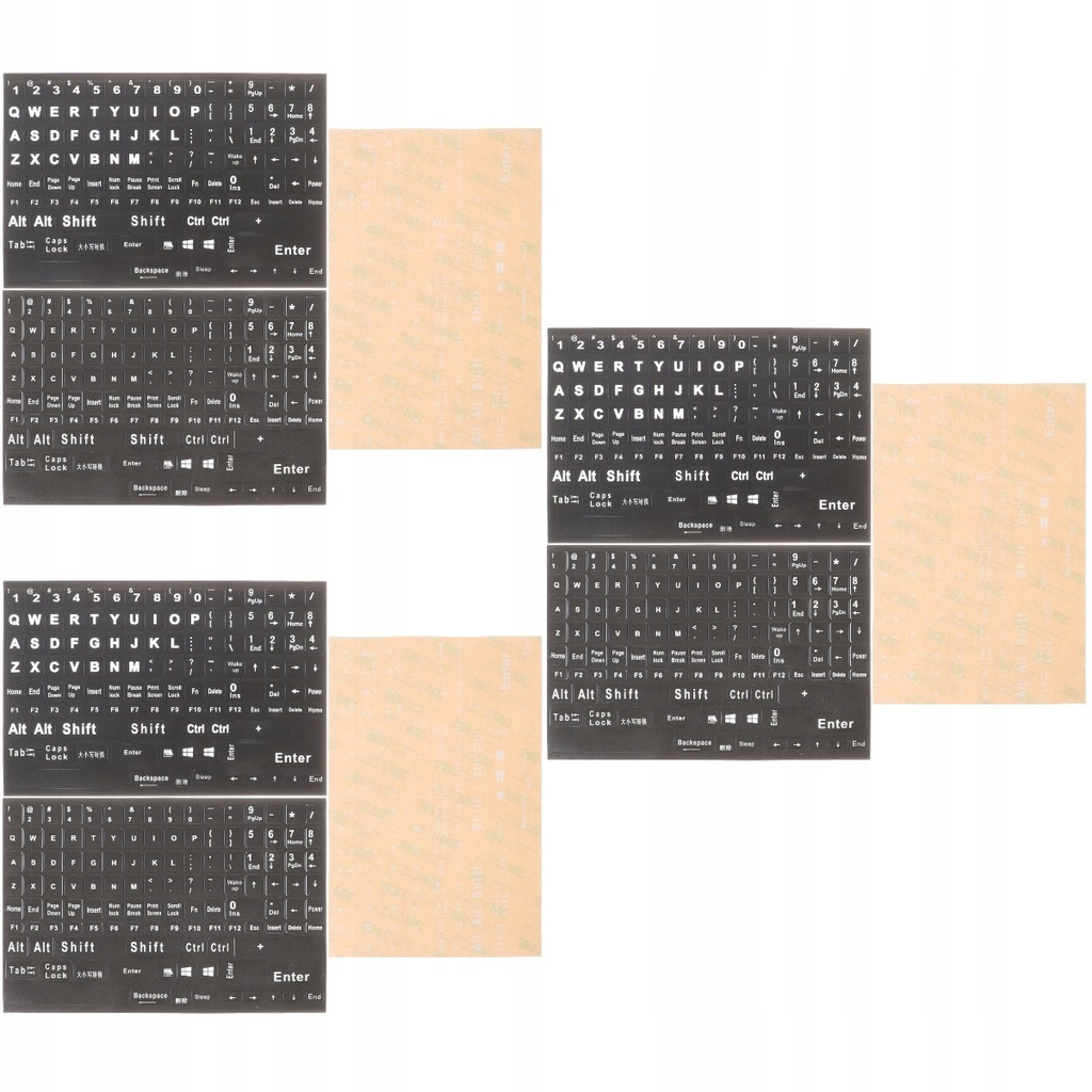 Keyboard Letter Decals Computer Desktop - 14750720956 - oficjalne ...