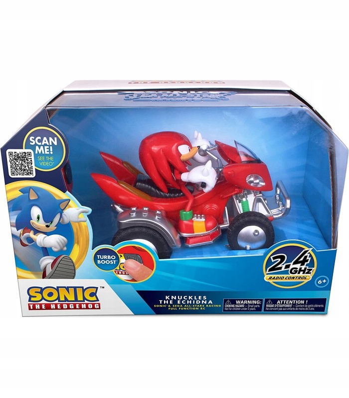 SONIC THE HEDGEHOG JEŻDŻĄCY QUAD FIGURKA KNUCKLES - 12550595126 ...