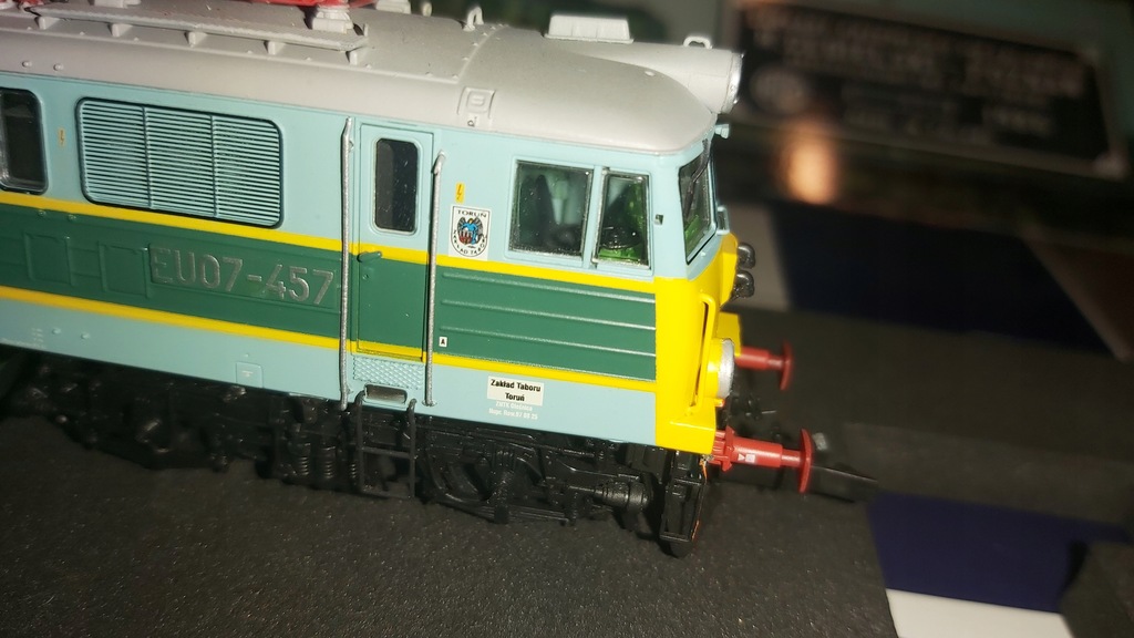 Schlesienmodelle lokomotywa elektr. EU07-457 Toruń - 12092911397 - oficjalne archiwum Allegro