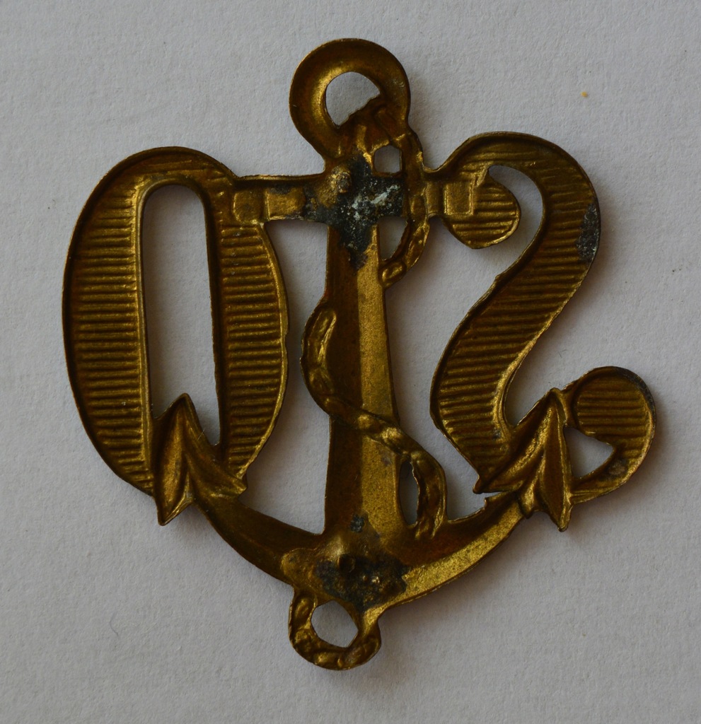 PRL Emblemat Szkoły Oficerskiej Marynarki Wojennej - 12559993023 ...